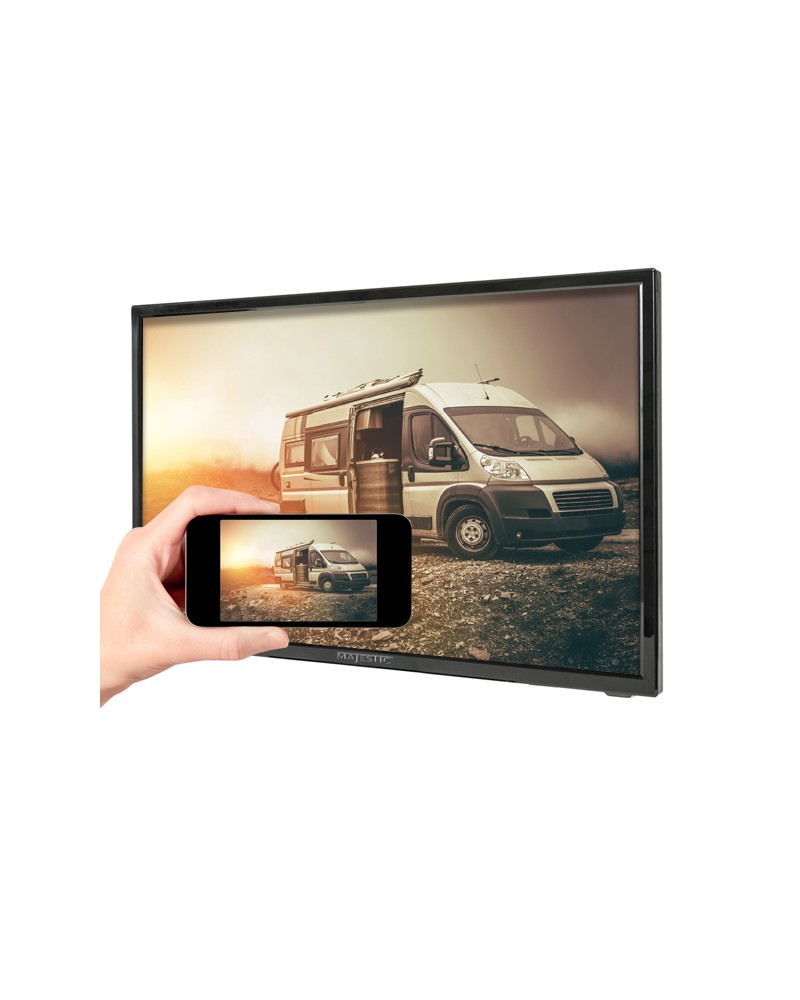 Majestic SLT271D 27" Smart LED TV with Bluetooth, Wireless Mirror ...