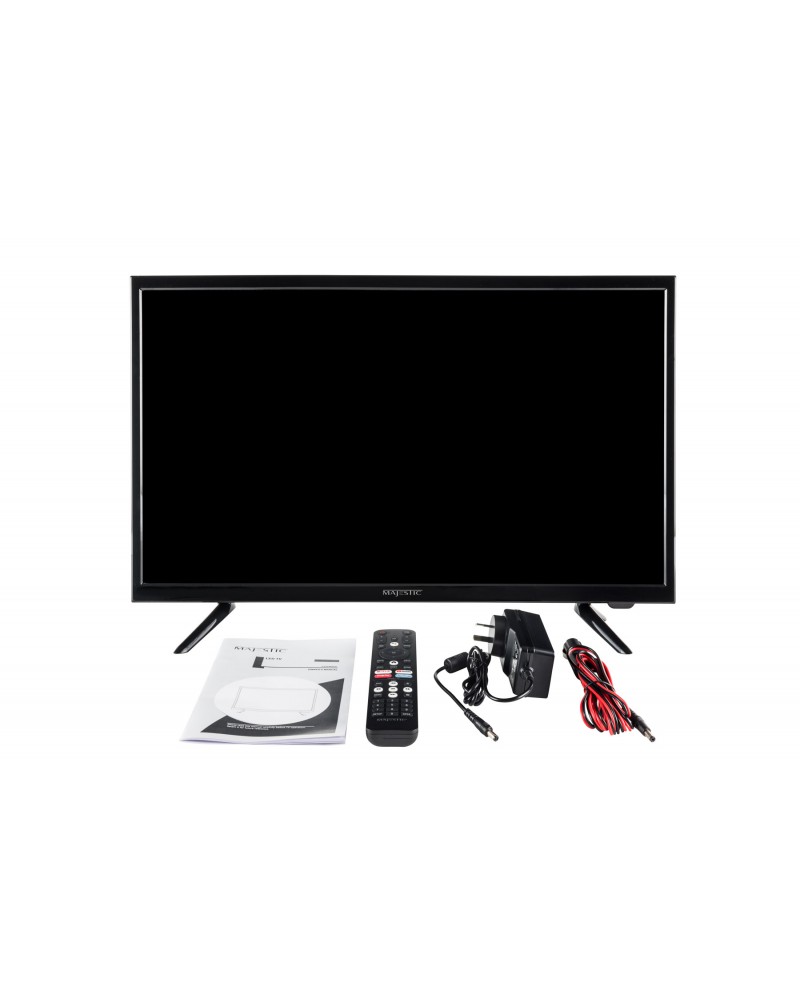 Majestic GTV2400DA 12V 24" Android LED TV, DVD, Chromecast, Apple TV